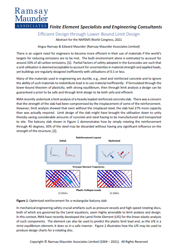 Efficient Design through Lower-Bound Limit Design